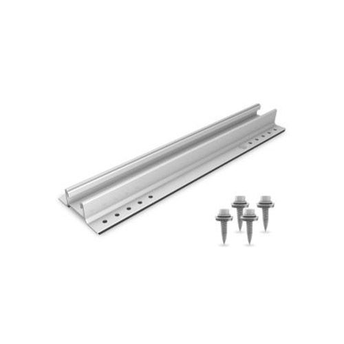 Rail de fixation panneau solaire sur bac acier K2 SYSTEMS MiniRail MK2 ...