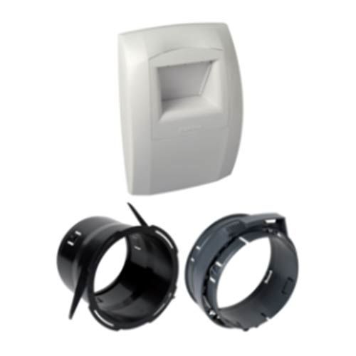 Bouche VMC hygroréglable 15/65m3/h push pour Cuisine ALDES Curve ...