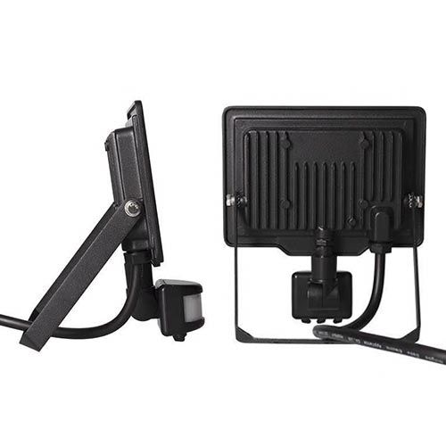 Projecteur extérieur LED extra plat précâblé à détection ARLUX 230V 20W ...
