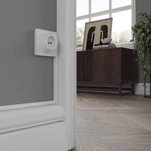 Prise de courant 2P FONTINI Neo Evo complet blanc 123elec.com