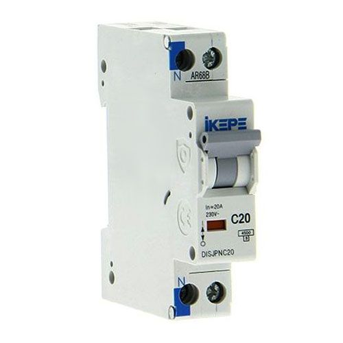 Disjoncteur IKEPE 20A Ph+N courbe C 4.5kA 230V 123elec.com
