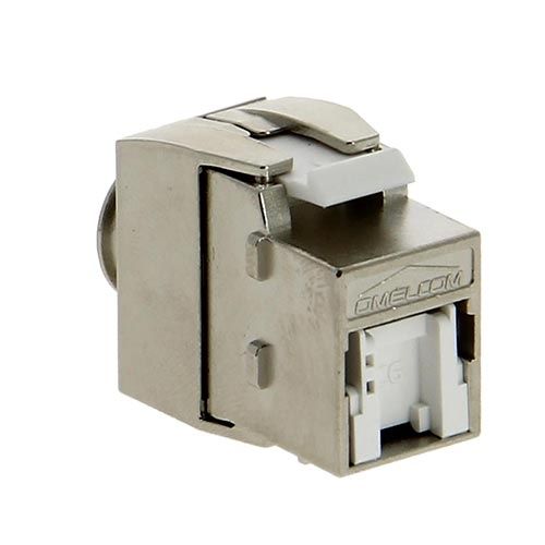 Lot de 4 connecteurs RJ45 femelle Grade 2TV Cat6 STP IKEPE 123elec.com