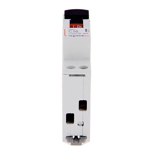 Disjoncteur LEGRAND 16A Ph+N courbe C 4.5kA 230V DNX3 - 406774 123elec.com