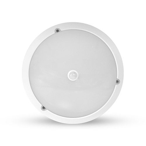 Hublot exterieur à detection infrarouge E27 étanche MIIDEX 300mm blanc RONDO - 778606 123elec.com