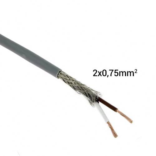 Cable Blinde 2 Fils Pour Visiophone