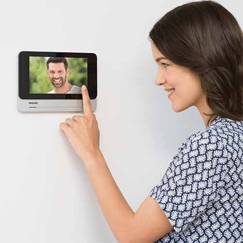 Visiophone connecté PHILIPS WelcomEye Connect 2 et écran tactile 7 ...