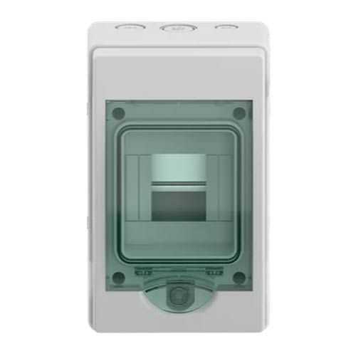 Tableau électrique étanche SCHNEIDER Mureva 1 rangée 4 modules IP65 ...