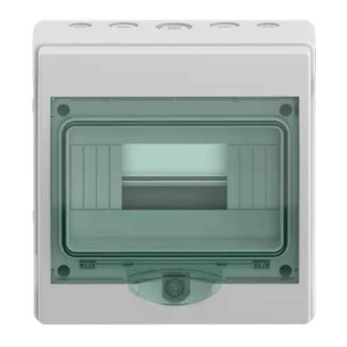 Tableau électrique étanche SCHNEIDER Mureva 1 rangée 8 modules IP65 ...