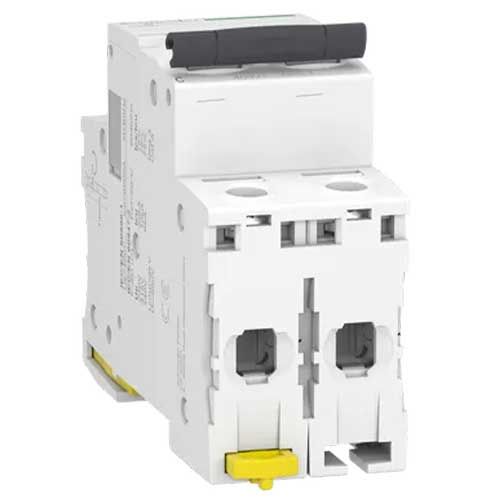 Disjoncteur SCHNEIDER 6A 2P courbe C 10kA 400V Acti9 iC60N EU - A9F74206 123elec.com