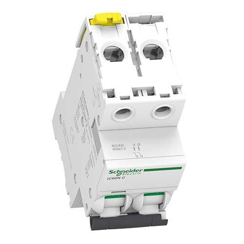 Disjoncteur SCHNEIDER 32A 2P courbe C 10kA 400V Acti9 iC60N EU ...