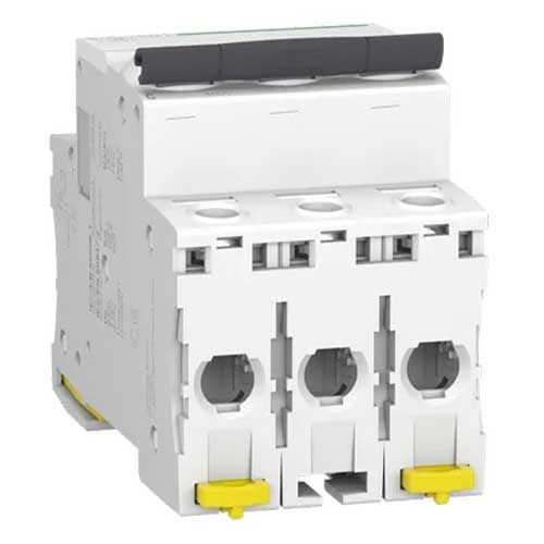 Disjoncteur SCHNEIDER 40A 3P courbe C 10kA 230V Acti9 iC60N EU - A9F74340 123elec.com