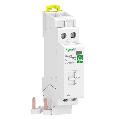 Contacteur Jour/Nuit SCHNEIDER 20A 2NO monophasé Resi9 XP - R9PCTH20 123elec.com
