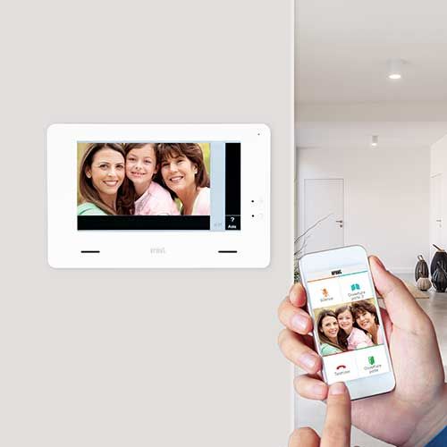 Kit visiophone Mini note avec Call Me et écran 7" URMET - 1722/958 ...