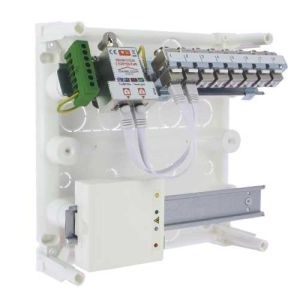 Coffret de communication Grade 2TV IKEPE Start compact - 8RJ45 123elec.com
