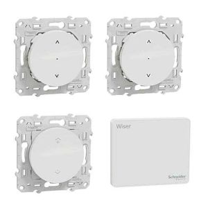 Kit interrupteurs pour volet roulant connecté + passerelle wifi/Zigbee ...