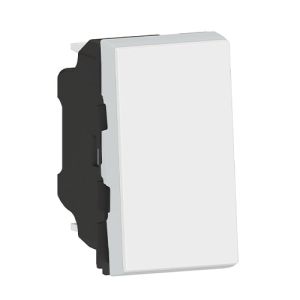 Interrupteur va et vient étroit LEGRAND Mosaic blanc - 077001L 123elec.com