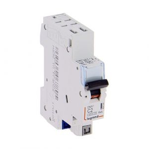 Disjoncteur LEGRAND 2A auto Ph+N courbe C 4.5kA DNX3 - 406780 123elec.com