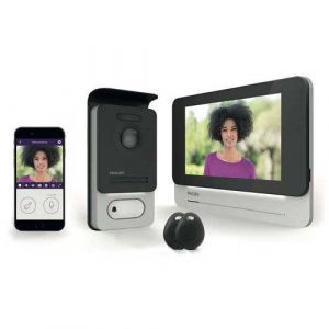 Visiophone connecté PHILIPS WelcomEye Connect 2 et écran 7" - 531036 ...