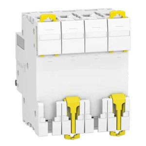 Disjoncteur SCHNEIDER 25A 4P courbe C 10kA 400V Acti9 iC60N EU - A9F74425 123elec.com