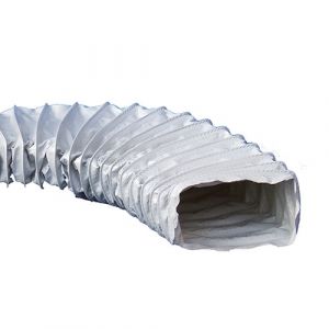 Gaine VMC plate souple renforcée en PVC L6m D80mm - 63208006 123elec.com