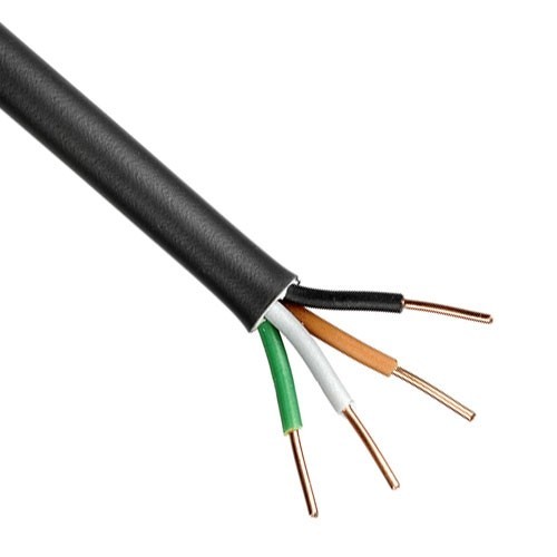 Câble électrique RO2V 4G1.5² N/M/G/VJ NEXANS - Couronne de 50m 123elec.com
