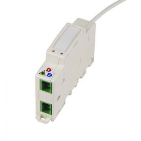 DTIO moduaire 2 fibres avec raccord et pigtail SC/APC SCHNEIDER 123elec.com