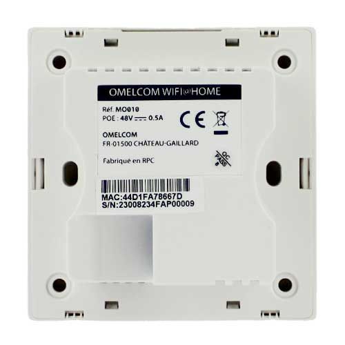 Pack prise encastrable IKEPE Wifi@Home RJ45 + point d’accès Wifi PoE ...