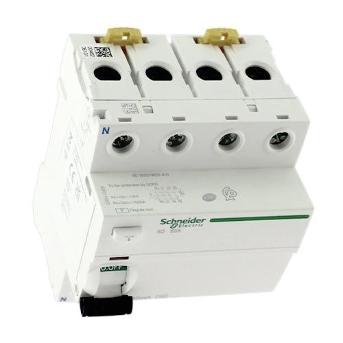 Interrupteur différentiel 4P SCHNEIDER 63A 30mA type AC Acti9 ... Interrupteur différentiel 4P SCHNEIDER 63A 30mA type AC Acti9 ...